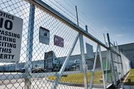 PREVENT TRESPASSING - Concrete Barriers Harrogate